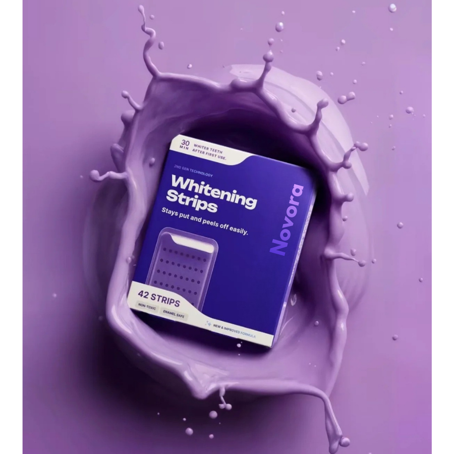 Novora Purple Teeth Whitening Strips™ – NOVORA